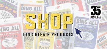 Surfboard Repair Products - Ding All's Suncure Polyester & Epoxy resin ...
